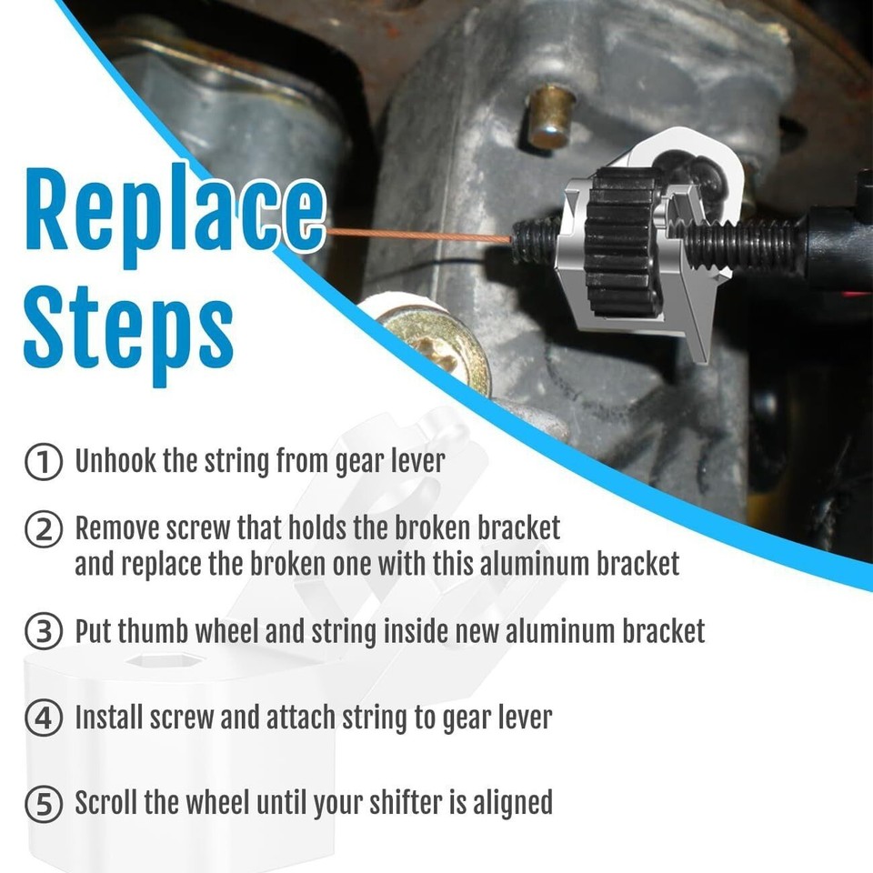 Auto Trans Shift Indicator Cable Bracket For 1997-2003 Ford F150 F250 ...