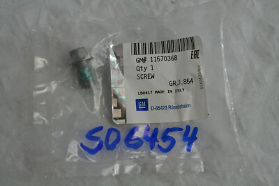 Original Opel GM Schraube 11570368 Sechskant-Schraube Chevrolet Spark ...