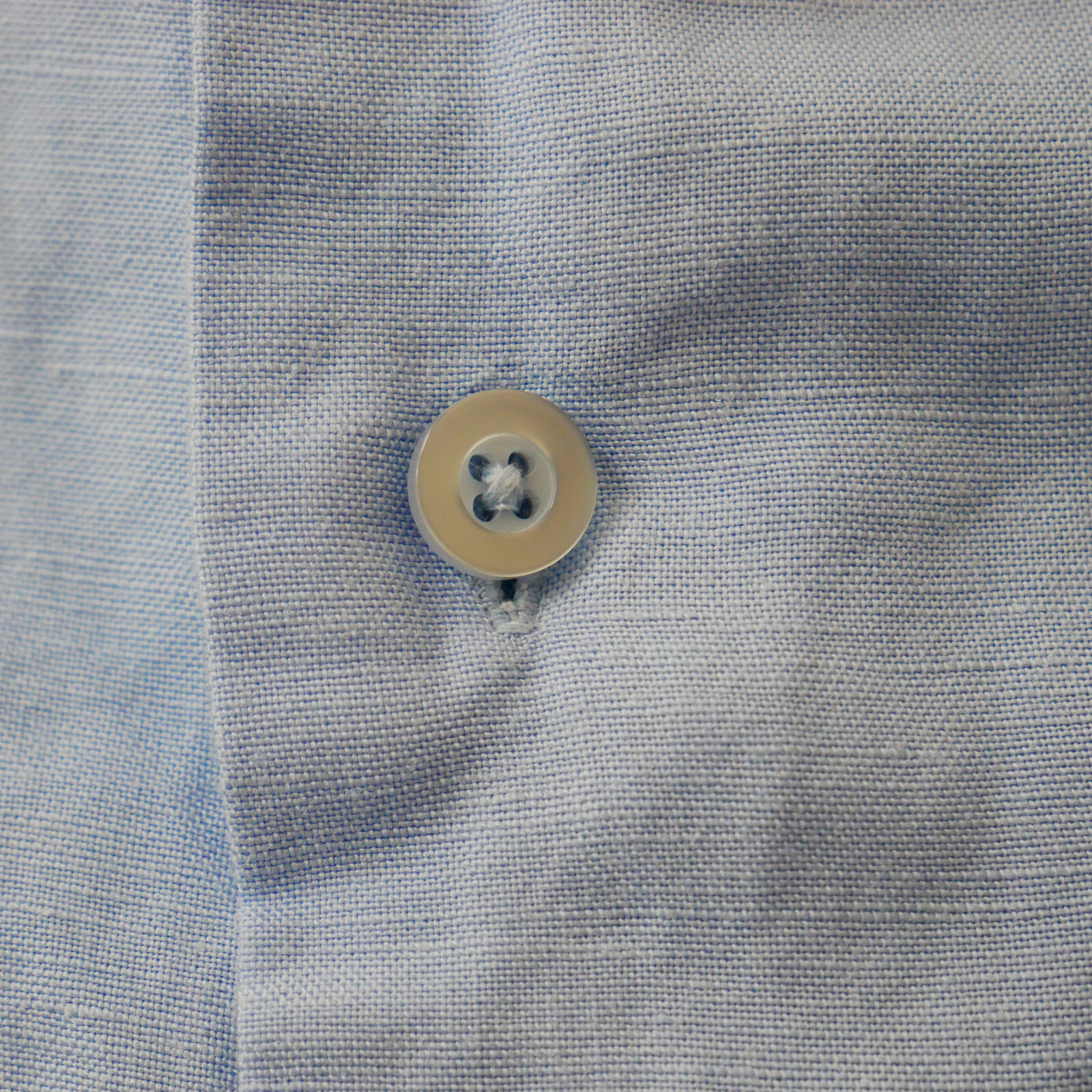Havana Skirt Co. XL Blue Shirt Cubavera Cuban Wedding Barber Linen ...