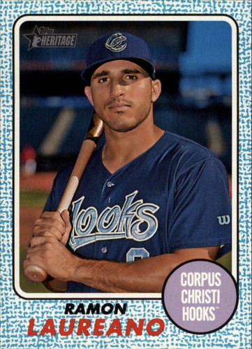 2017 Topps Heritage Minors Baseball Blue Parallel Singles (Pick Your ...