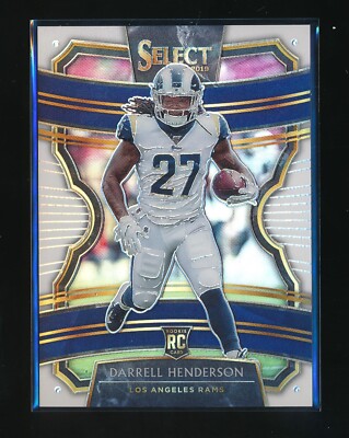 DARRELL HENDERSON 2019 PANINI SELECT PRIZM WHITE #60 RC #/35 *LOS ...
