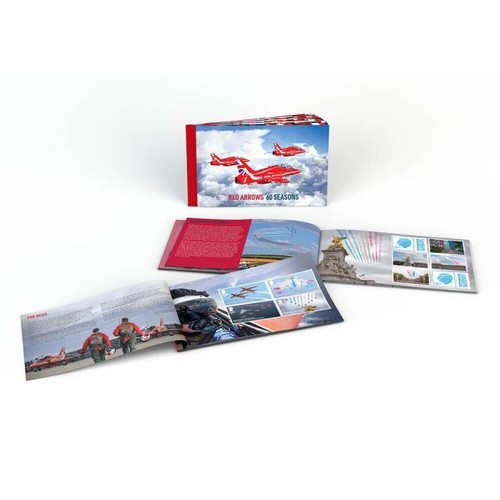 Official Red Arrows: 60 Seasons Stamps-. Prestige Stamp Book | eBay