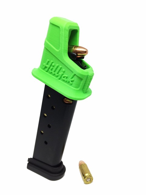 Universal 9mm Single-stack Speed Loader by Hilljak Ql9ss Neon Green for ...