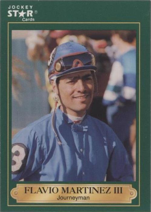 1991 Horse Star Jockey Star Cards - Flavio Martinez III #134 for sale online | eBay