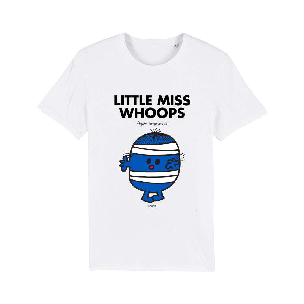 Mr Men T-Shirt Little Miss Whoops Adults Unisex Short Sleeve Tee Top | eBay