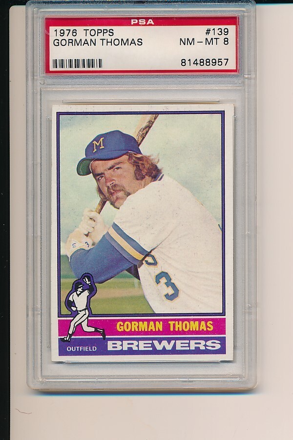 1976 Topps - #139 Gorman Thomas for sale online | eBay