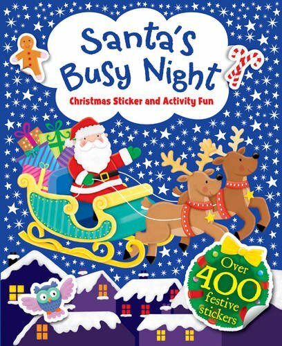 Santa's Busy Night - Christmas Sticker and Activity Fun- | eBay