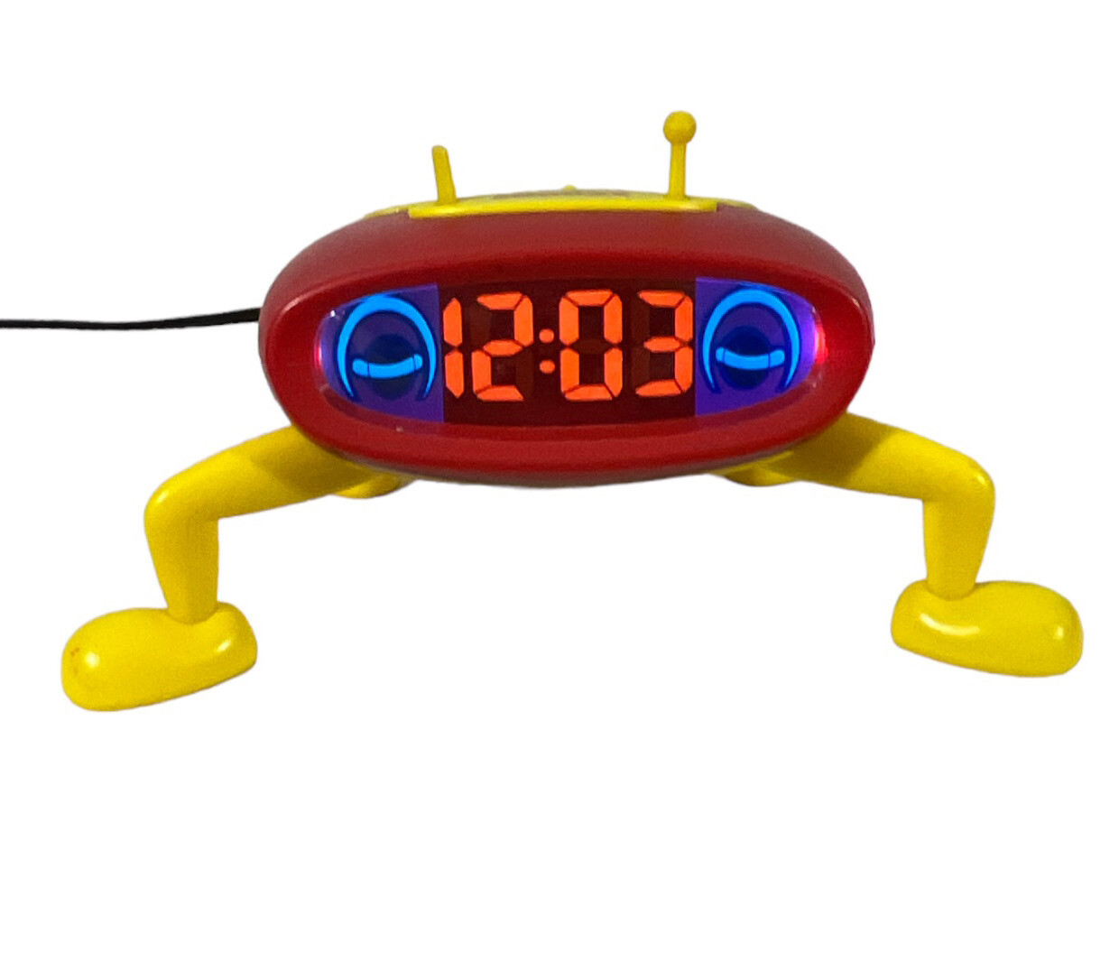 Animated Electric Digital Space Alien Alarm Clock made by Advance | eBay