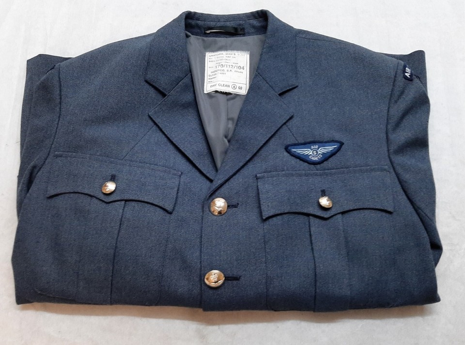 RAF Warrant Officer British Air Force No1 Jacket With Cadet Insignia ...