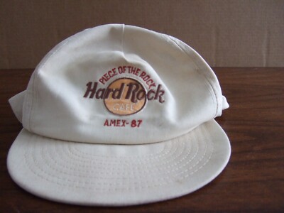 HARD ROCK CAFE 1987 Amex Vintage Cap/Hat - RARE! Free Shipping | eBay