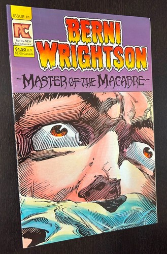 BERNI WRIGHTSON Master Macabre #1 (Pacific Comics 1983) -- Horror -- VF ...