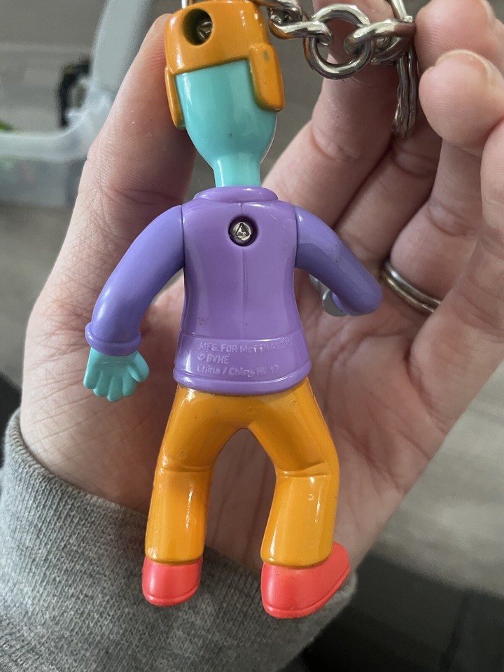 1999 Doug's First Movie Skeeter Valentine 4" Keychain McDonald's Toy #4 ...