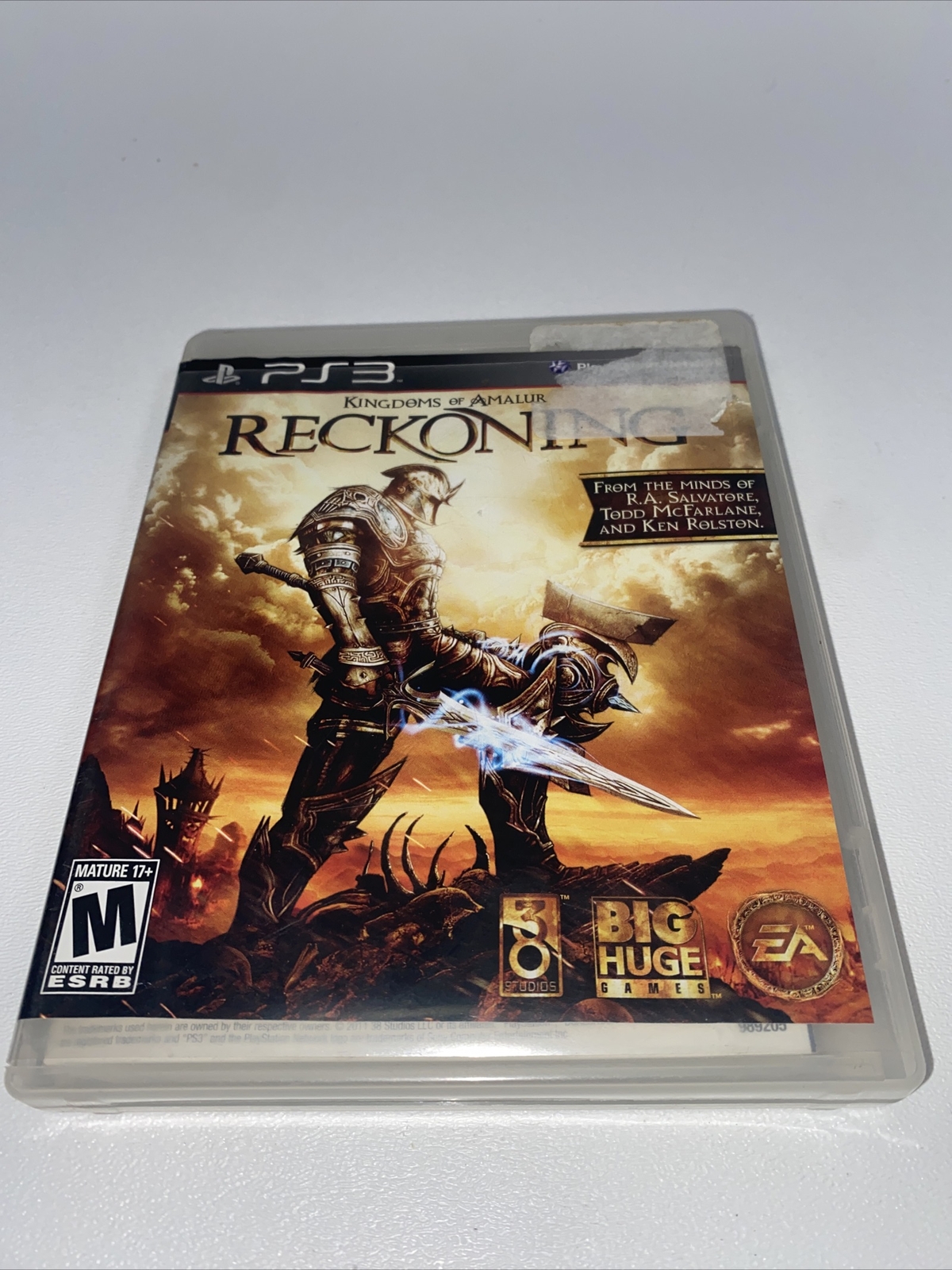 Kingdoms of Amalur: Reckoning (Sony PlayStation 3, 2012) ps3 rpg game ...