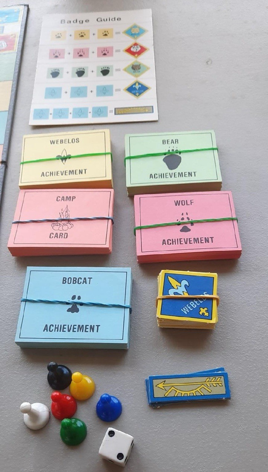 VINTAGE CADACO THE GAME OF CUB SCOUTING BOARD GAME, Complete | eBay