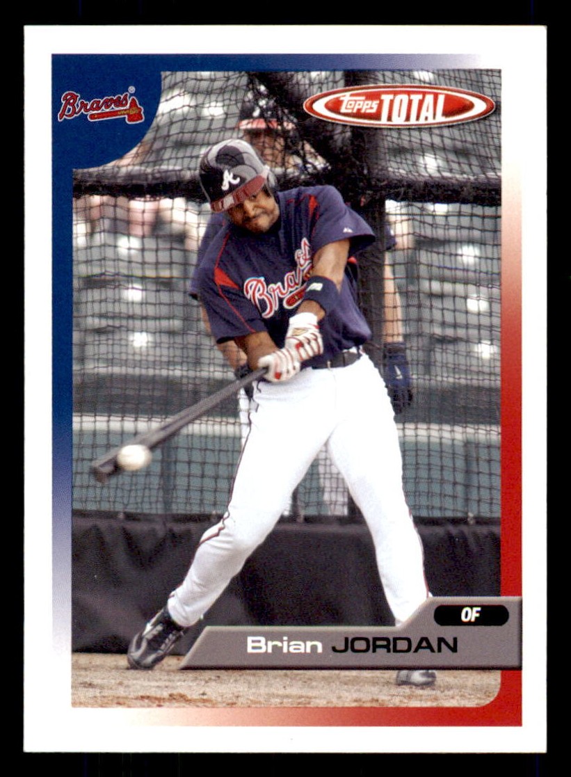 2005 Topps Total #189 Brian Jordan Atlanta Braves | eBay