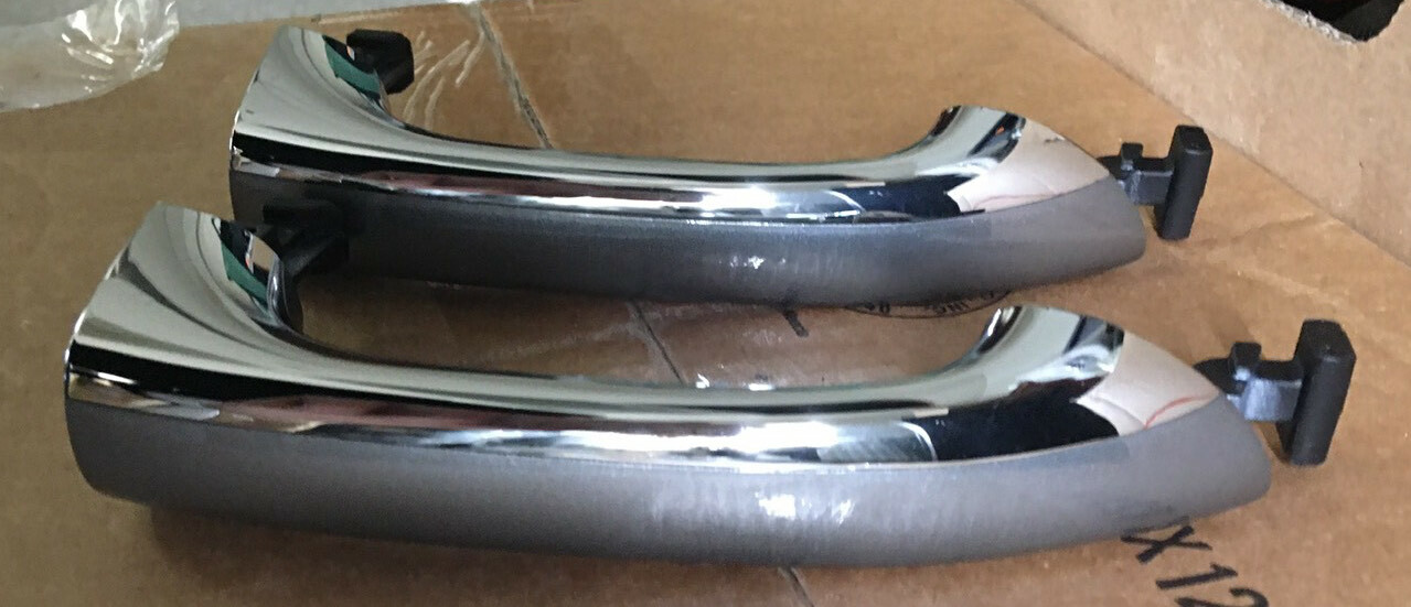 1647600670 MERCEDES BENZ OEM Exterior Door Handle SILVER RIGHT SIDE | eBay