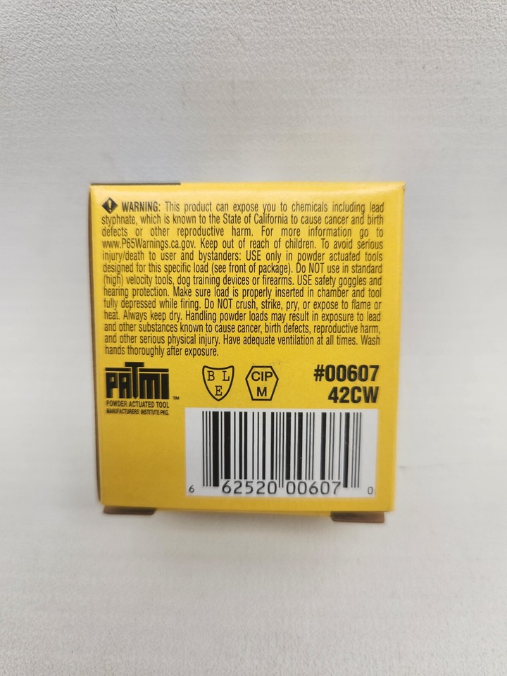 Ramset 42CW, Yellow master shot, triggershot, Hammer shot. #00607 .22 ...