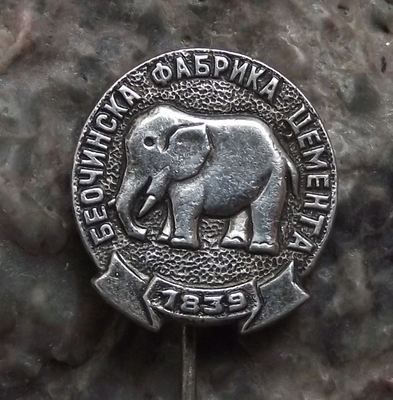Antique Cement Factory Beocin Serbia Elephant Beocinska Cementa 1839 ...