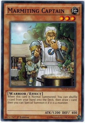 3 x Marmiting Captain - SECE-EN043 - Common - 1st Edition Near Mint ...
