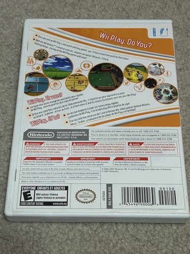 Wii Play Video Game In Box With Instructions 2007 | eBay