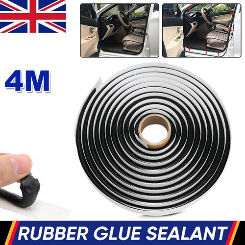 Car Headlight Speaker Butyl Rubber Glue Tape 4M Fix Sealant Retrofit ...
