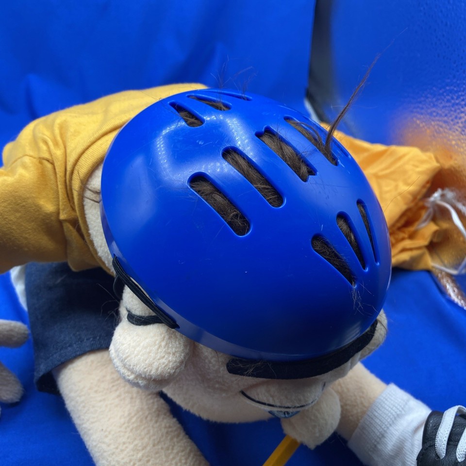 Jeffy Puppet SML, Puppet With Helmet, Shoes, Shirt, Pencil, Diaper, Bag ...