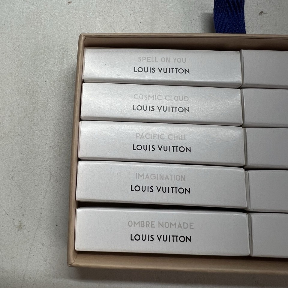 Louis Vuitton Perfume Sample Set of 10 - 2 ml each unopened in boxed ...