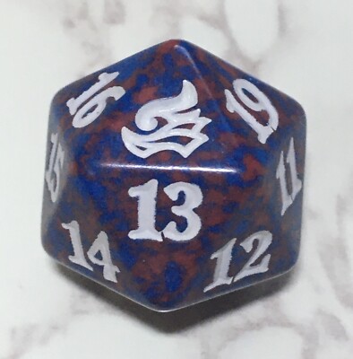Strixhaven ( prismari ) MTG D20 Spindown Lifecounter Dice | eBay