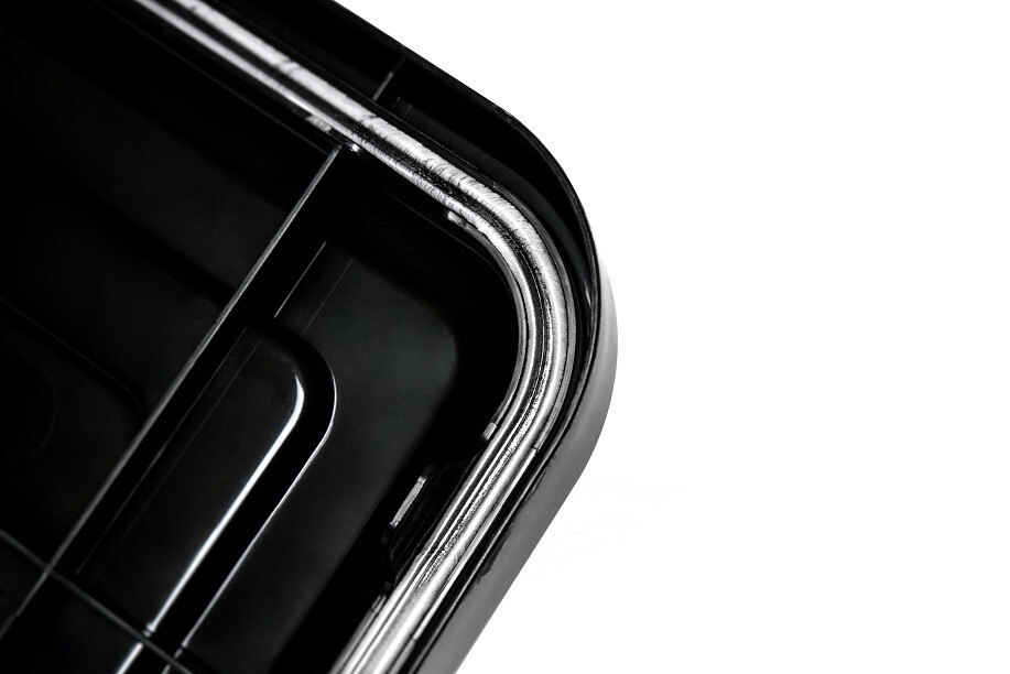 Weathertight Airtight Black 70 Litre Plastic Damp Area Dry Storage ...