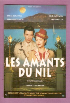 Eric HEUMANN carte non postale Film: Les Amants du Nil /Emma DE CAUNES ...