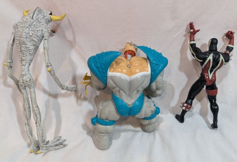 Spawn Toys Series 1 Figure Blue Overtkill, White Violator, Red Spawn ...