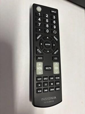Genuine Insignia Remote Control NS-RC4NA-18 for Insignia TV models ...