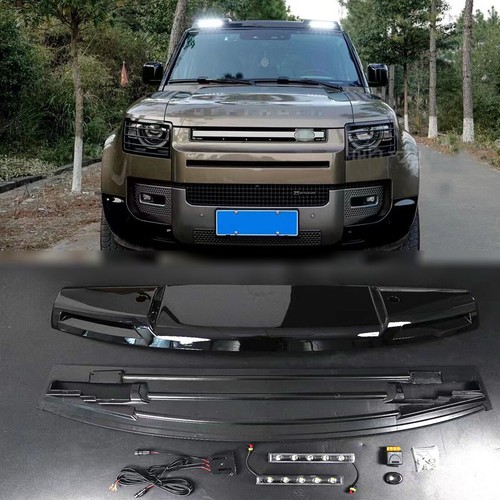 Roof light Pod for Land Rover Defender 110 90 130 2020-2024 Gloss Black ...