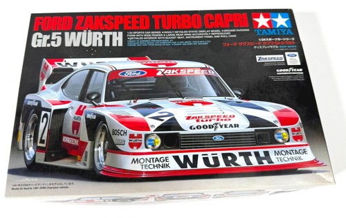 TAMIYA. 329. FORD ZAKSPEED TURBO CAPRI GR.5 WURTH. 1/24 SCALE. RA-VJ | eBay