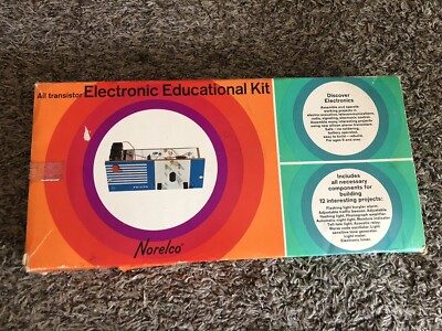 Rare Vintage Norelco All Transistor Electronic Educational Kit EE 1050 ...