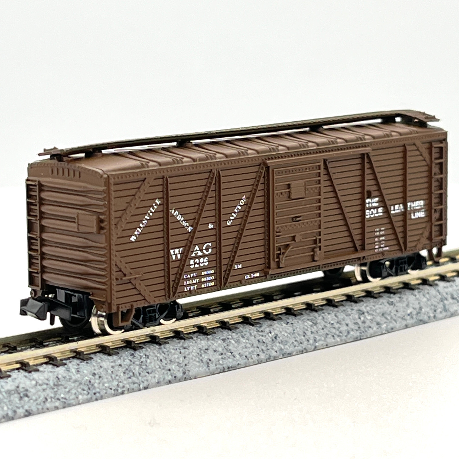 Roco 28905 Wellsville Addison Galeton Wood Sheathed Boxcar WAG 5286 N ...
