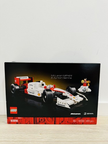 LEGO ICONS 10330 McLaren MP4/4 Ayrton Senna BRAND NEW SEALED | eBay ...