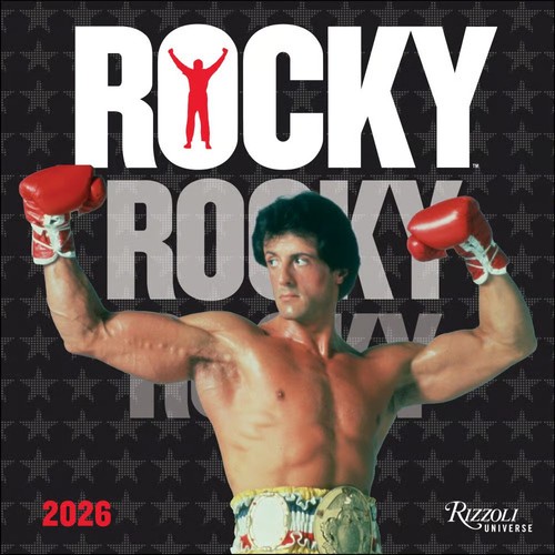 Andrews McMeel Publishing, Rocky 2026 Wall Calendar, 12'' X 12'', 12 ...