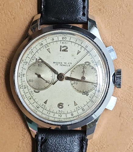 Home W.co Chronograph vintage watch Landeron 248 | eBay