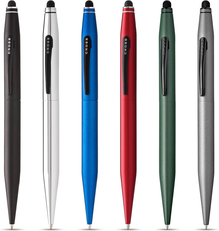 Cross Tech2 Ballpoint Pen, Satin Chrome Stylus, New - NO BOX Great ...