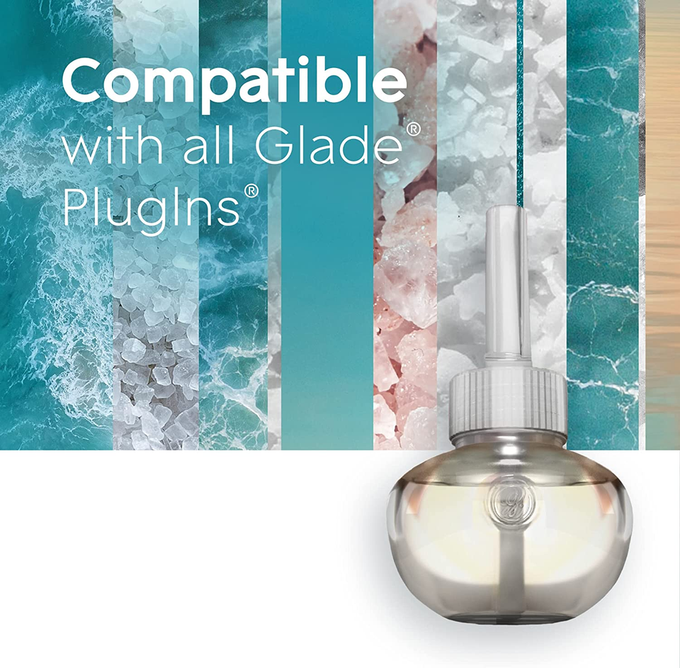 Glade Plugins Refills Air Freshener, Scented and Essential Oils for ...