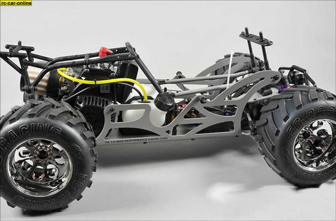 FG Monster Hummer WB535 2WD 1 6 RC-Car 2wd 26cc Petrol Gas UPGRADED for ...