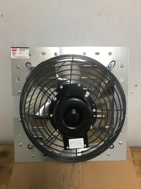 Dayton 484X37 10 in Blade 115V 625 CFM Variable Speed Shutter Mount ...