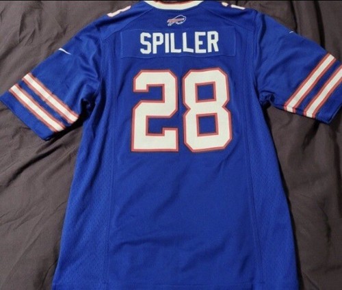 Men's Nike Authentic NFL On Field Buffalo Bills CJ Spiller Home Jersey ...
