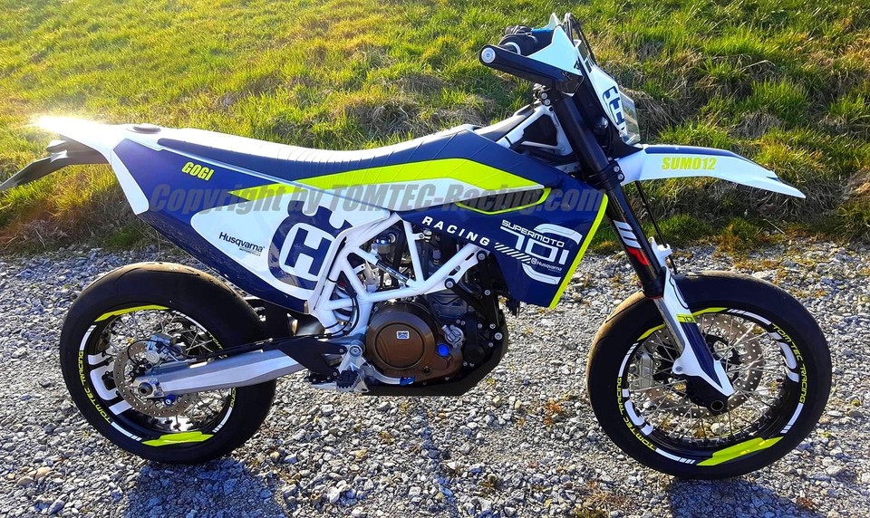 Stickers Rims Stickers Supermoto Husqvarna 701 Husky FS Fe 350 450 501 ...