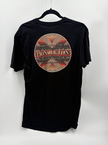 Pendleton TShirt Mens Size Large Southwest Print Black Aztec | eBay