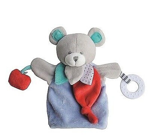 DOUDOU ET COMPAGNIE - Teddy of The Range Puppet - Bear - Blue | eBay