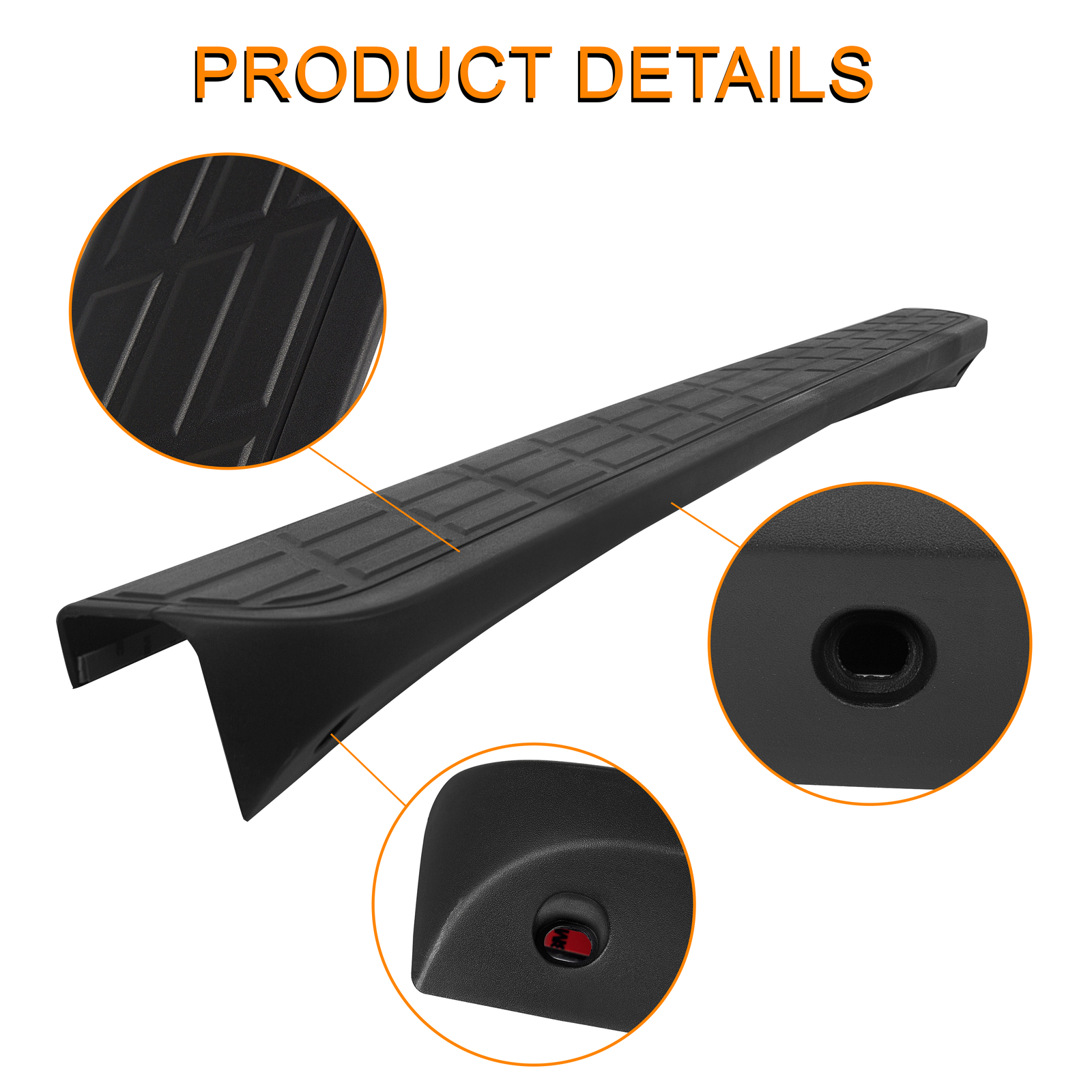 2007-2013 Fits Chevy Silverado Sierra Tailgate Top Protector Spoiler ...