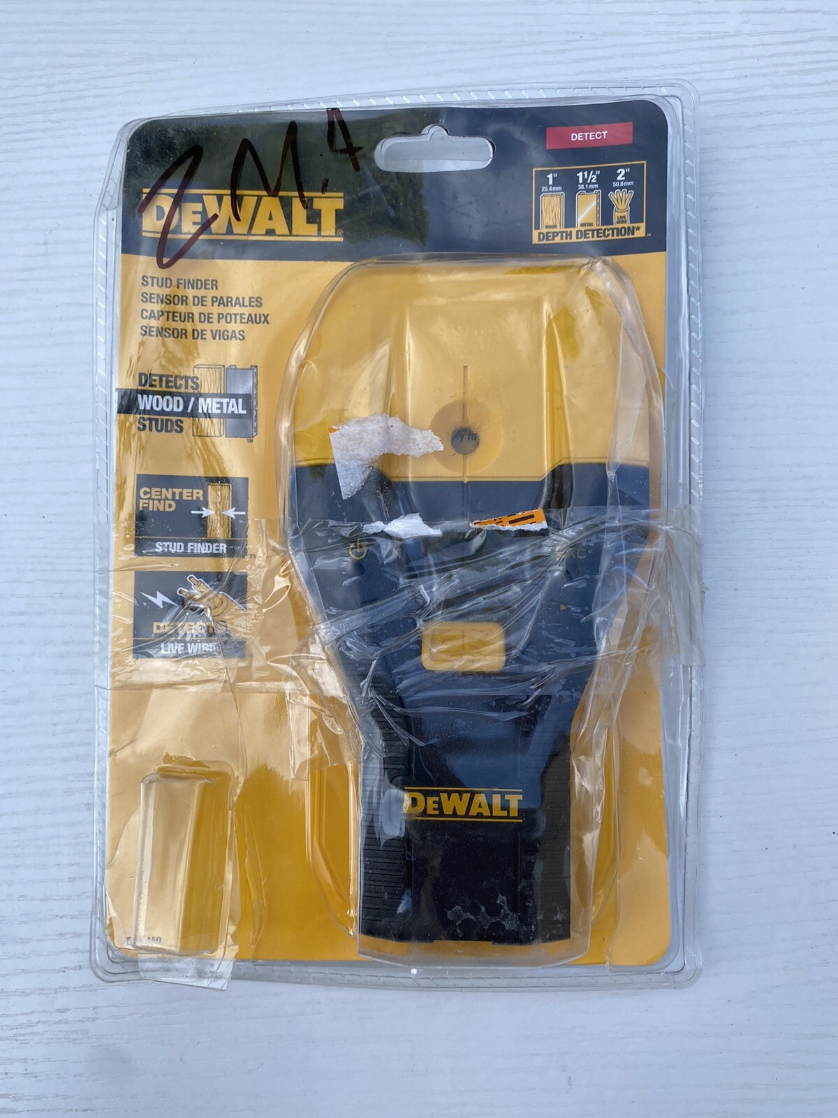 Dewalt Dw0150 1-1/2 In. Stud Finder 885911555715| eBay