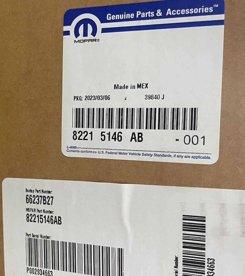 2018-2024 Jeep Wrangler Soft Top, Mopar 82215146AB | eBay